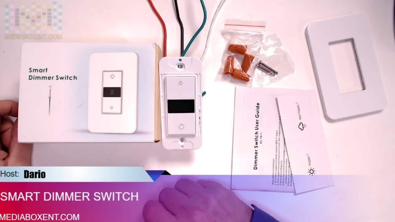 Smart Dimmer Switch Wi-Fi Light Switch for Dimmable LED and ...