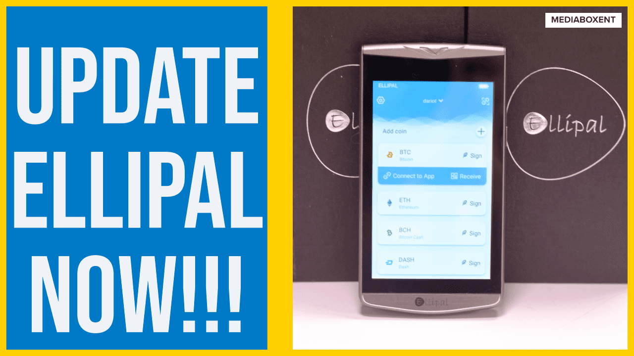 Update ELLIPAL Hardware Wallet to Latest Version - mediaboxent.com