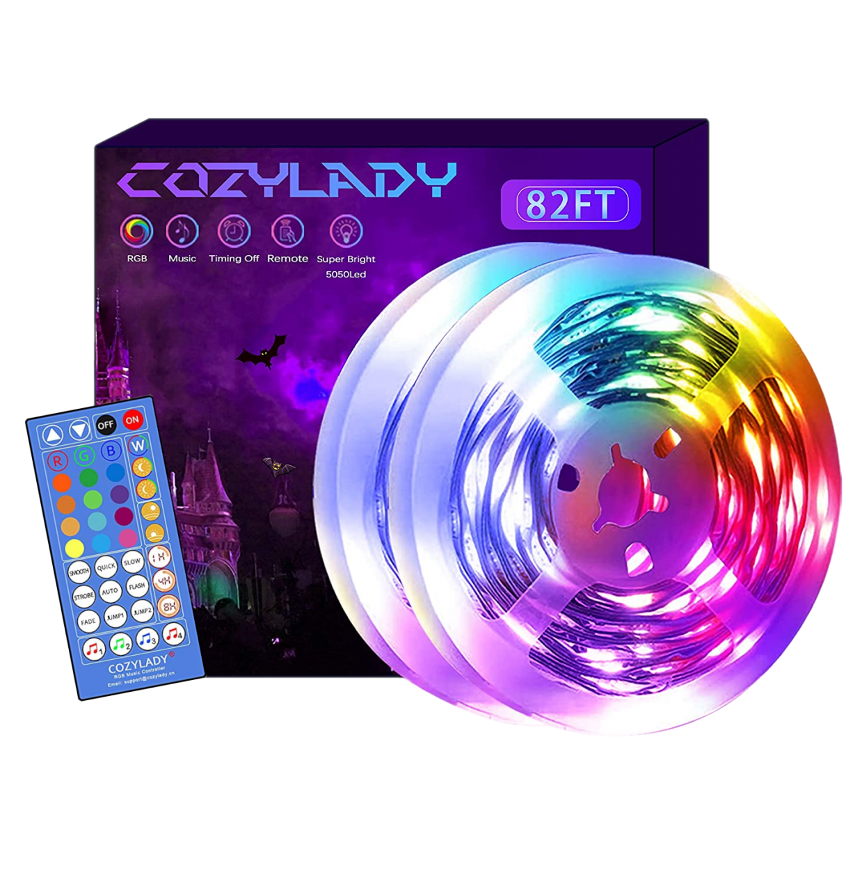 Cozy Lady Led Strip Lights - mediaboxent.com