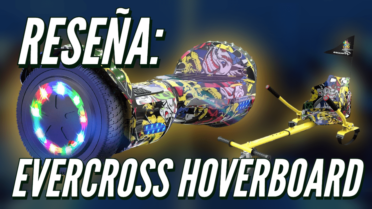 Skate electrico EverCross - Smart Hoverboard - mediaboxent.com