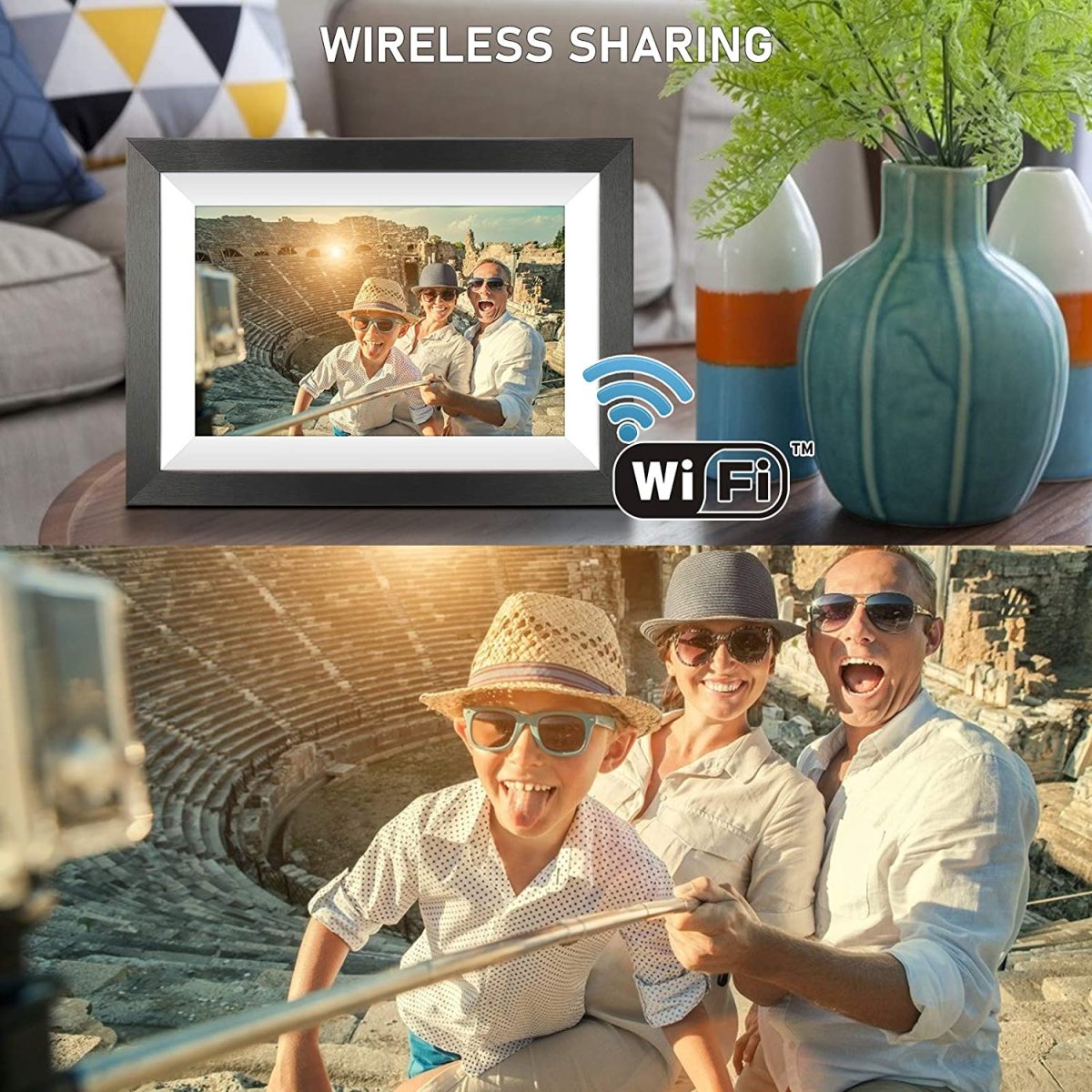 Digital Picture Frame WiFi - mediaboxent.com