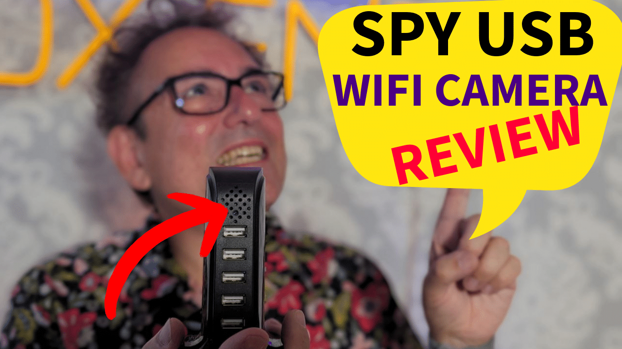 Covert USB Charger Spy Cam: High-Res Surveillance